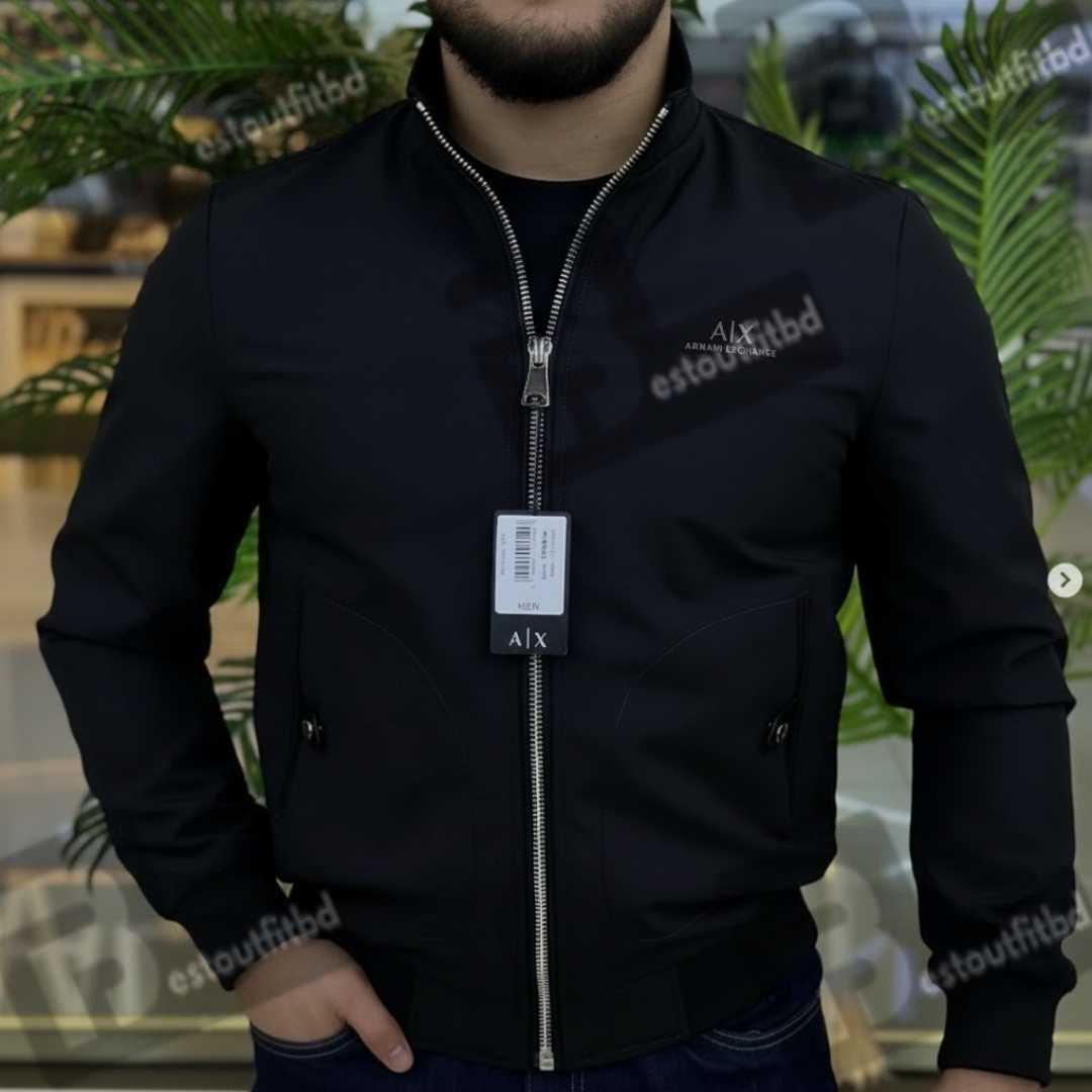 Men’s Premium Jacket AX (Black) – Stylish & Comfortable | Sopnonill ...